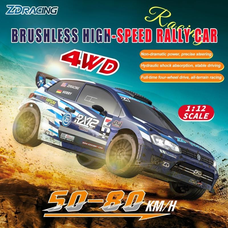 MJX Hyper Go 7303 1/7 4WD High-speed Rally RC Car